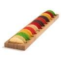 Long Bamboo Mini Taco Board | Displays & Racks | Mini Taco Shells